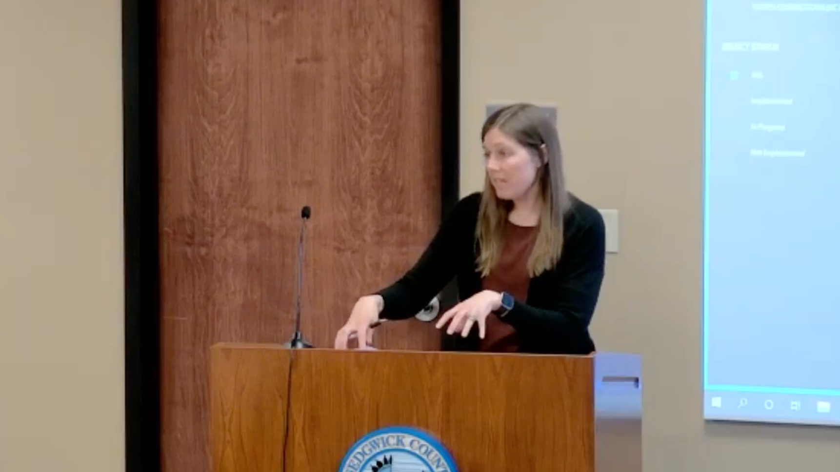 The Cedric Lofton task force reviewed work after one year