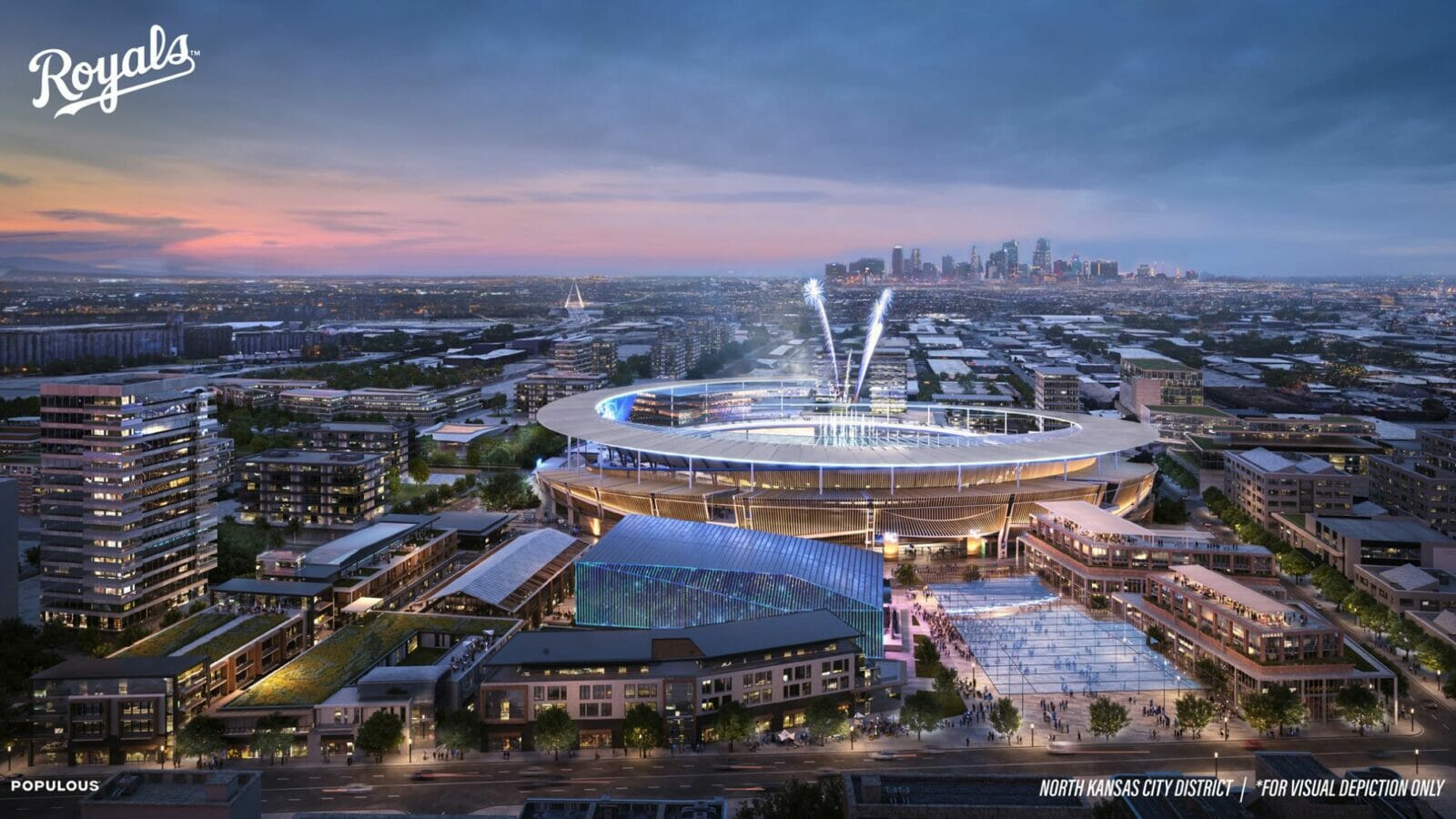 Where is the new Royals stadium going to be? It's up to the team ...